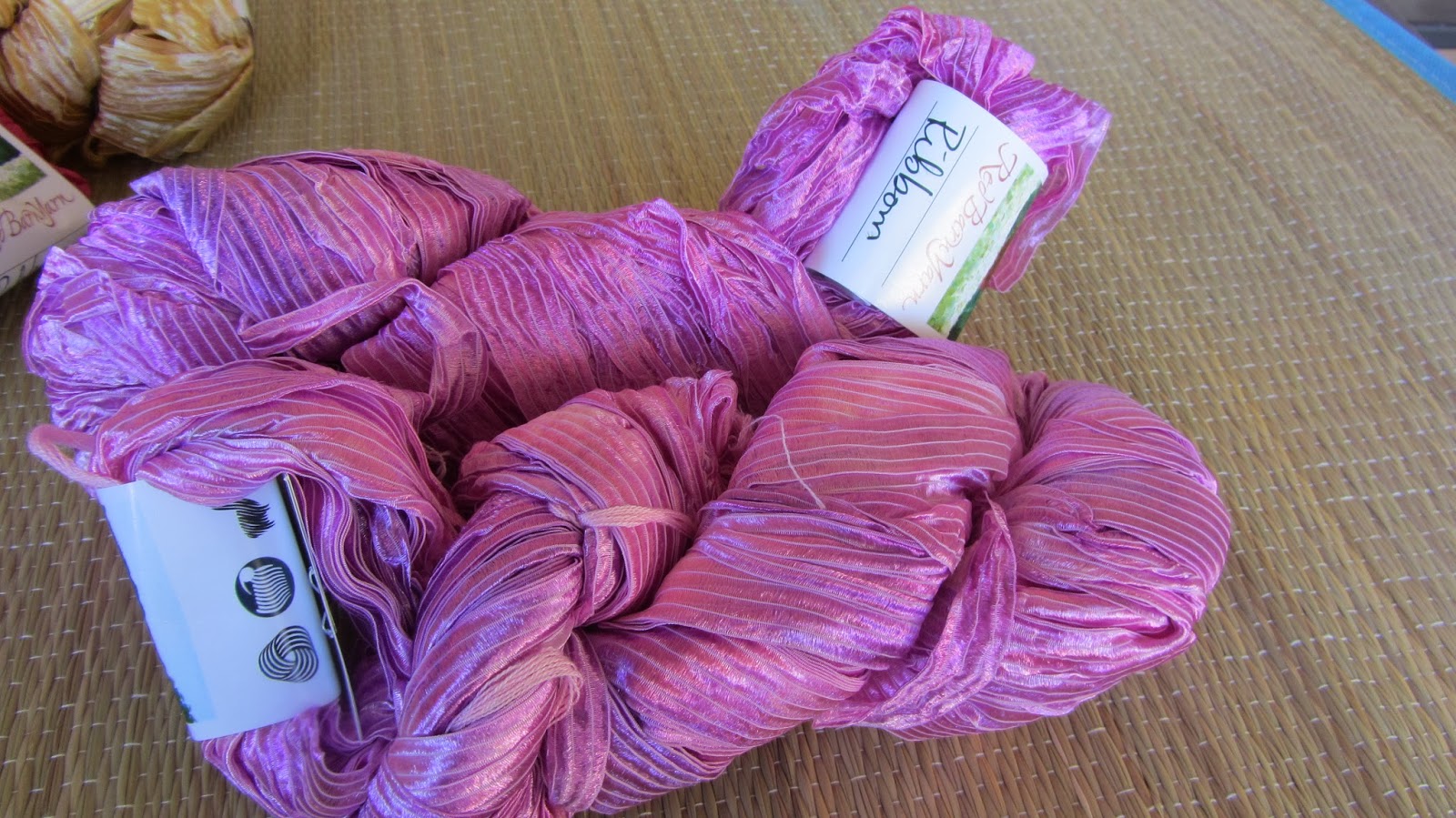 One Planet Yarn and Fiber: Red Barn Ribbon Yarn