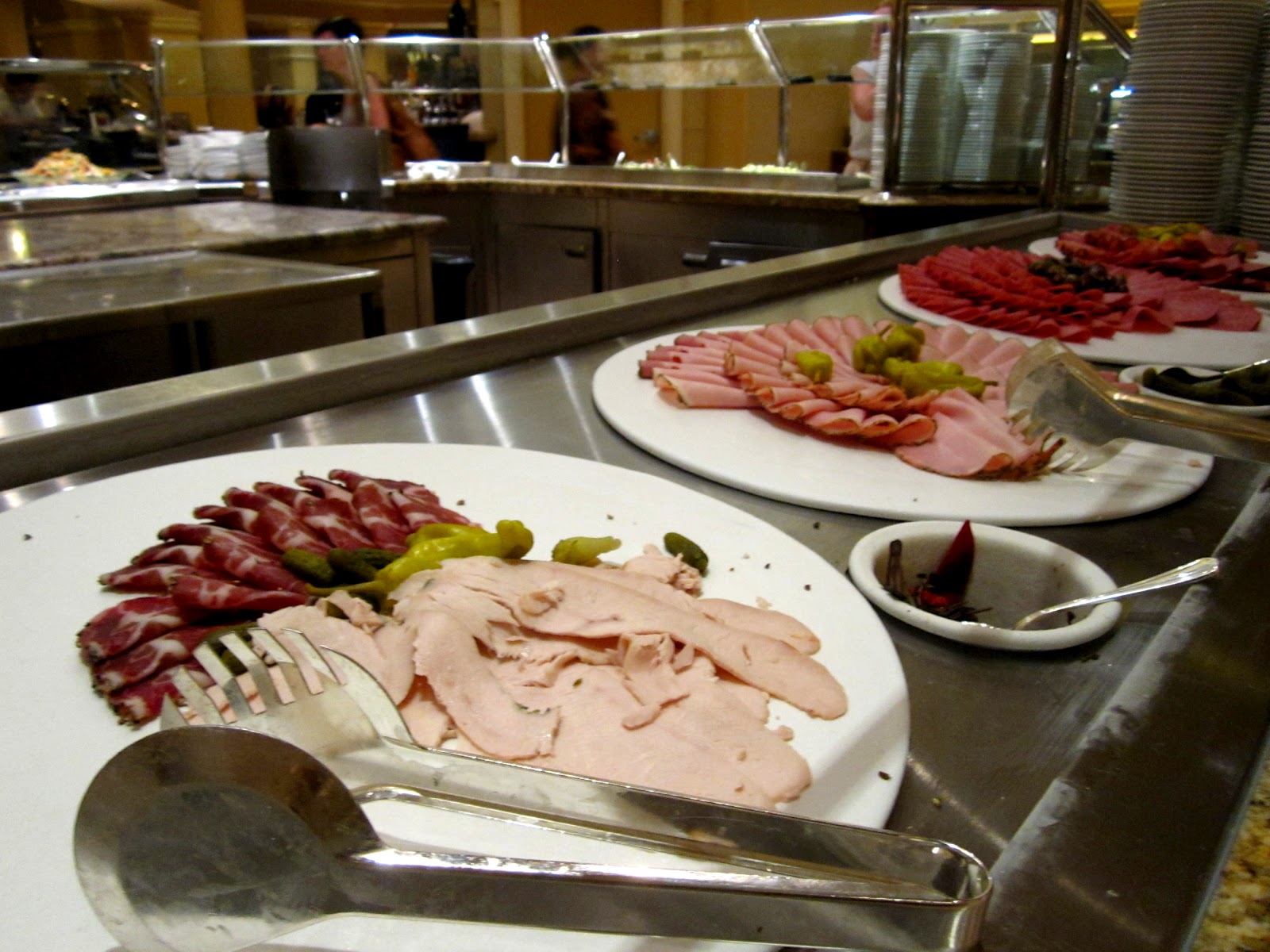 The Buffet at Bellagio (Las Vegas) ~ rolling writes
