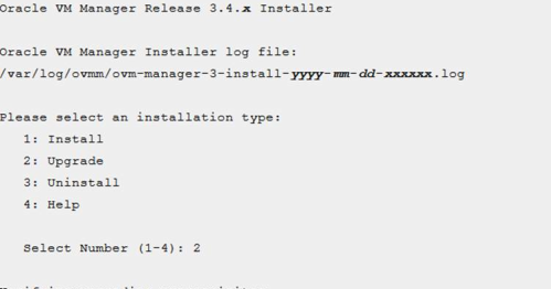 Complete Oracle VM Upgrade from 3.3.3 to 3.4.2