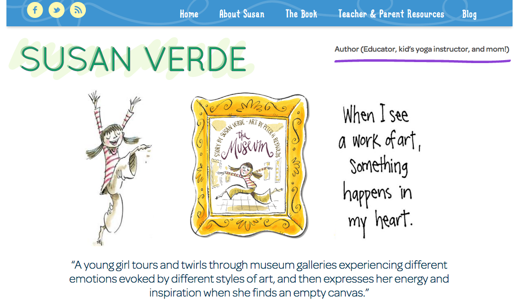 The Library Voice: Our Visit With Author Susan Verde Inspires The ...