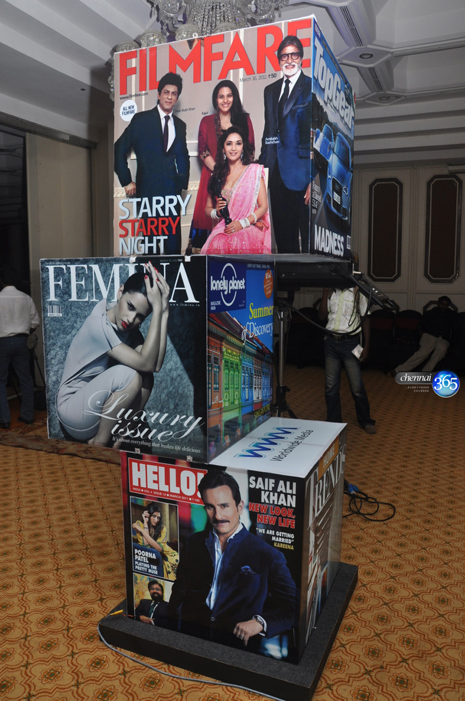 Gallery Of Trisha Pictures Photos and Stills: Trisha launching Femina Book