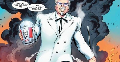 A GEEK DADDY: Colonel Sanders Free Comic Book Saga Continues