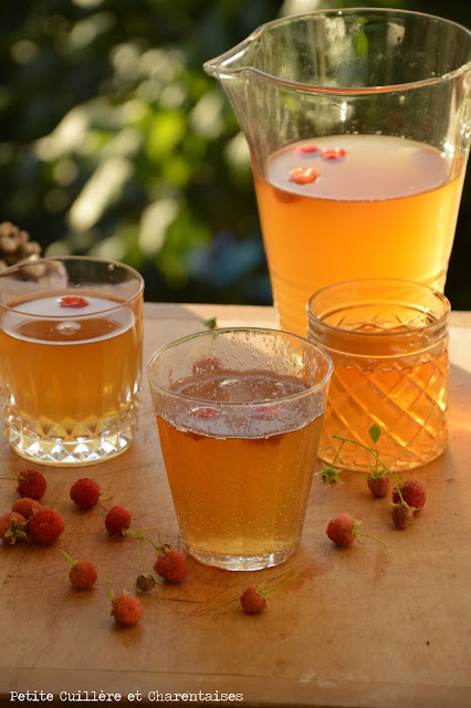 Petite Cuillère et Charentaises: Thé glacé Fruits rouges et Fleur d'Oranger