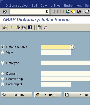 SAP-ABAP: Data Dictionary...