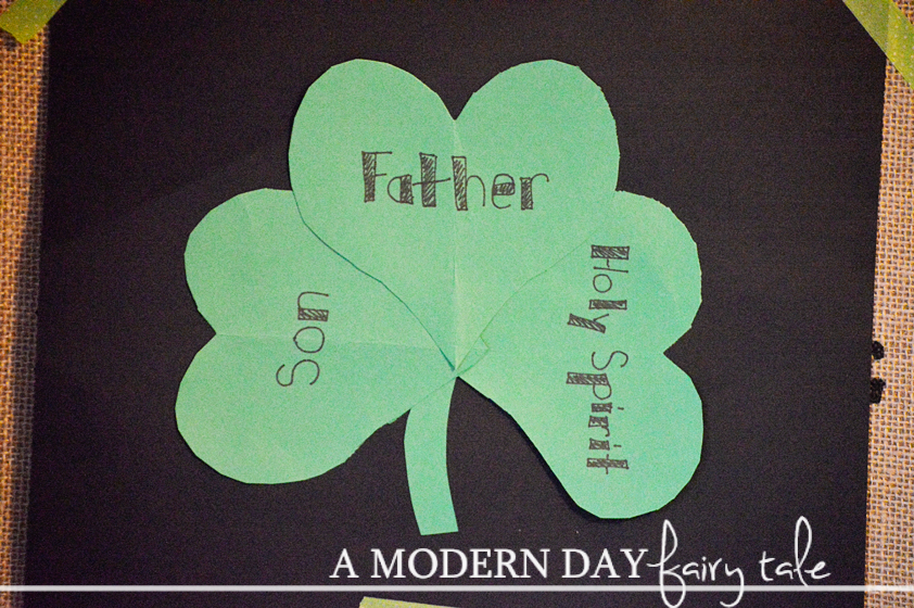 Shamrock Trinity Kids Craft — A Modern Day Fairy Tale