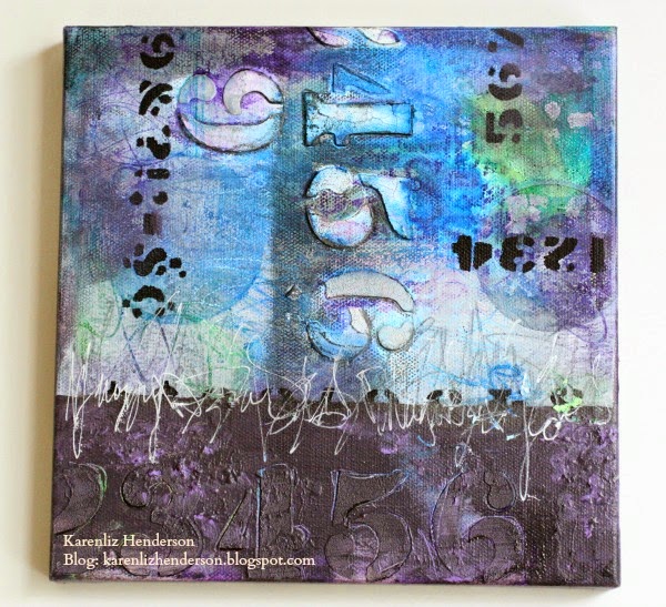 My Creative Endeavors: Numbers: Working in a Series