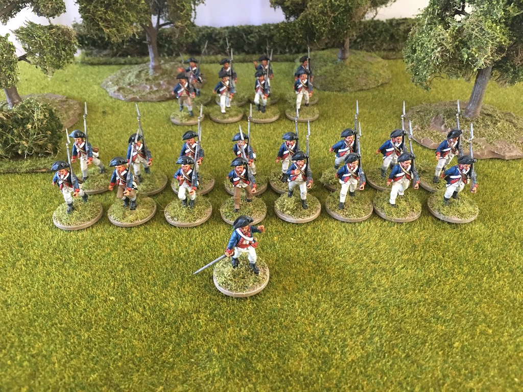 The Tactical Painter: Perry 28mm AWI Continentals