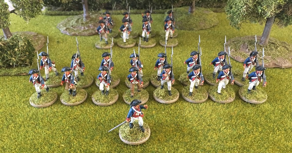 The Tactical Painter: Perry 28mm AWI Continentals