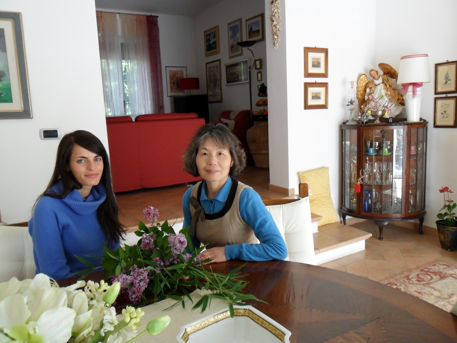 I lavori artistici di Hey Sug Jang: 가까이 지내는 이탈리아인 가족