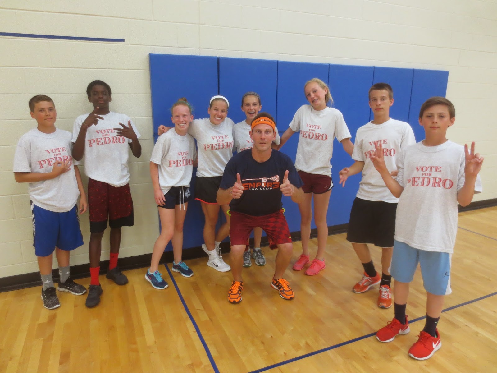 Overlap: "THROW THE BALLLLL!"