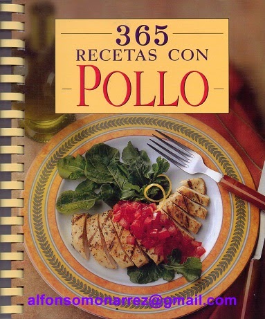 LIBROS: 365 RECETAS CON POLLO