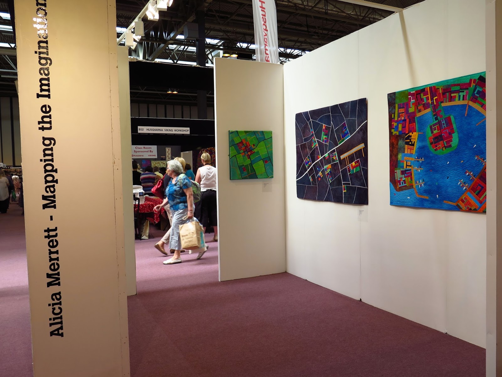 Alicia Merrett: Festival of Quilts and after