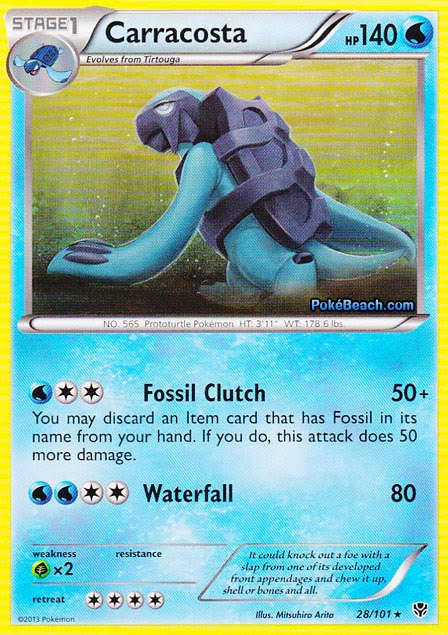 Carracosta -- Plasma Blast Pokemon Card Review | PrimetimePokemon's Blog