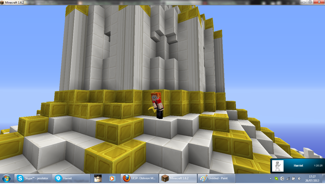 Tamriel Minecraft Project: July 2013