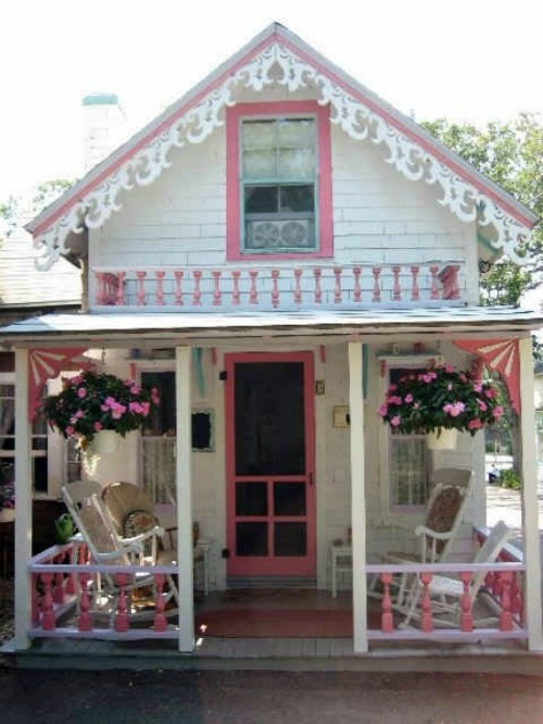 Dreamz~n~Wishz : Cute Little Pink Cottages