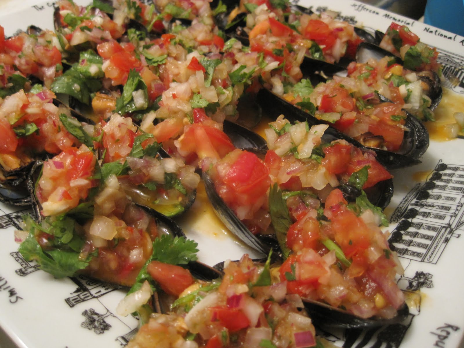 Corcoran Street Kitchen: Choros a la Chalaca