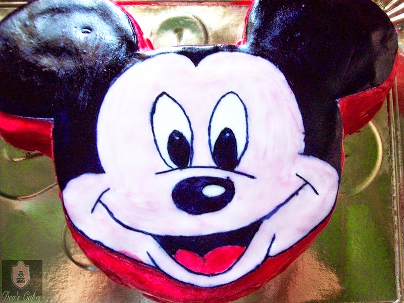 Tort "Mickey Mouse"- Mickey Mouse Birthcake