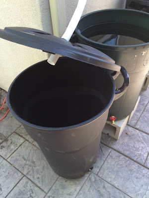 My Small Footprint: Harvesting Rainwater: DIY rain water collection ...