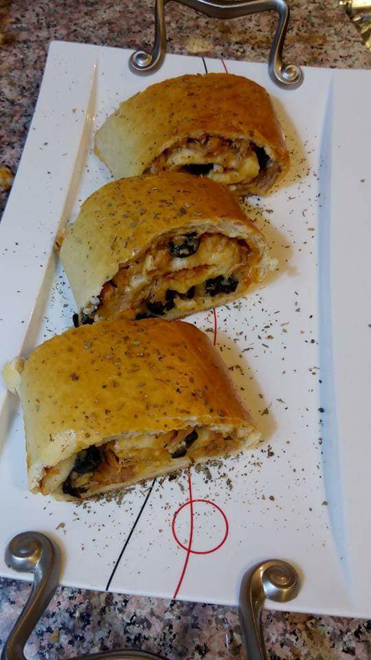 Recette du pizza roulé