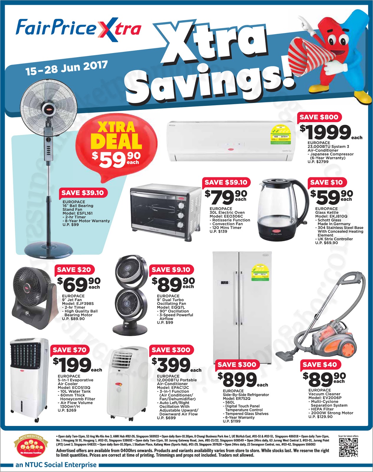 NTUC FairPrice Xtra EuropAce Fair 15 - 28 June 2017 ~ Supermarket ...