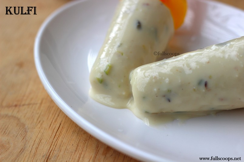 Kulfi Recipe ~ Full Scoops - A food blog with easy,simple & tasty recipes!