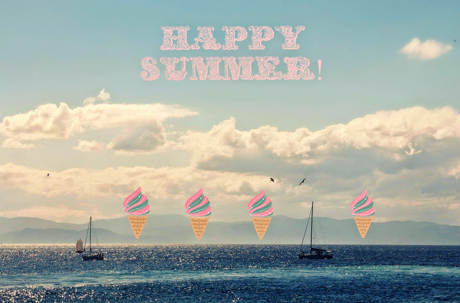 CUT and DRY : Free Summer Cards + Have a Happy Weekend!