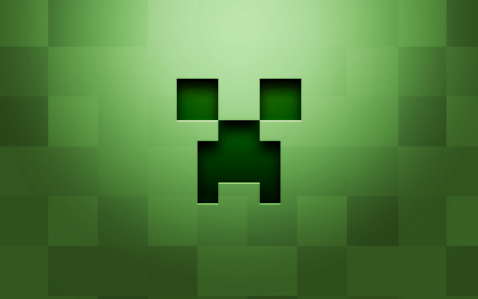 Fondos de Minecraft: Cara de Creeper