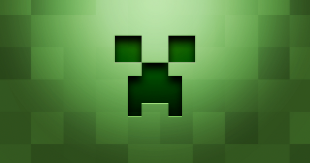 Fondos de Minecraft: Cara de Creeper