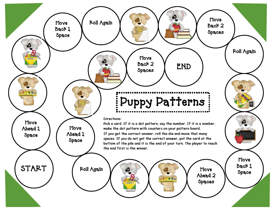 Finally in First: Puppy Patterns