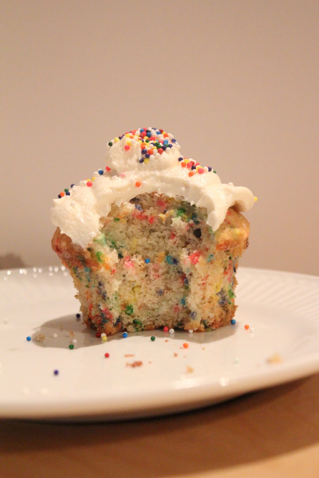 No Raisins On My Parade: It's a Fun Day- Funfetti Cupcakes!