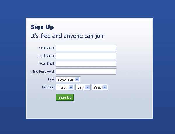 Sign up form Code in PHP, jQuery and CSS3 - Codetorq