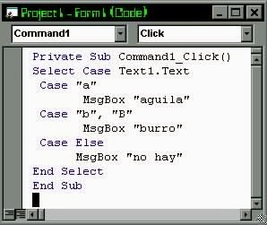 8.- Curso Visual Basic .NET (select case) ~ Tutoriales2010 - El que ...