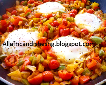 ALL AFRICAN DISHES: ALGERIA RECIPES (CHAKCHOUKA)