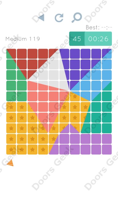 Blocks & Shapes [Medium] Level 119 Solution ~ Doors Geek