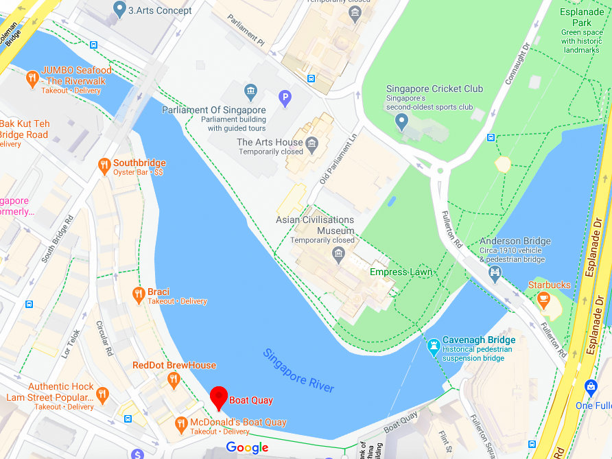 Born of the Belly of the Carp. History of Food @ Boat Quay Singapore ...