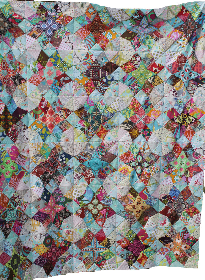 Little Island Quilting: A hand-pieced quilt