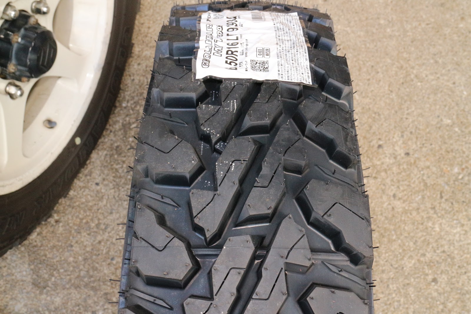 ヨコハマタイヤ・GEOLANDAR MT G003