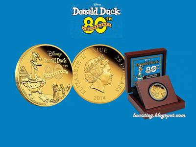 New Zealand Mint Donald Duck coins | Lunaticg Coin