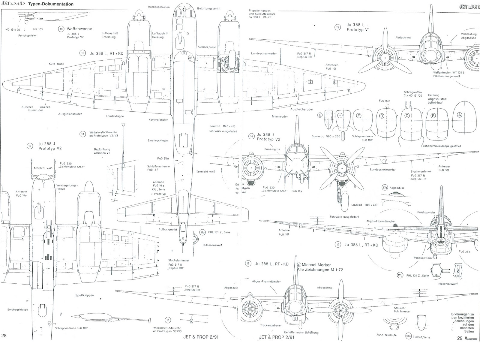 Découverte des modèles réduits: Le Junkers Ju 388 L