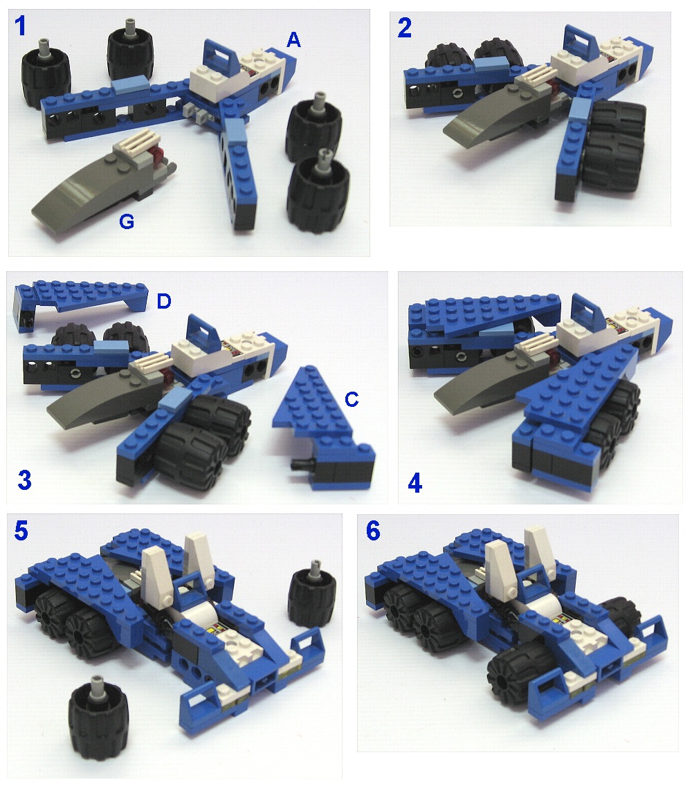 Alanyuppie's LEGO Transformers: LEGO Super roller - Instructions