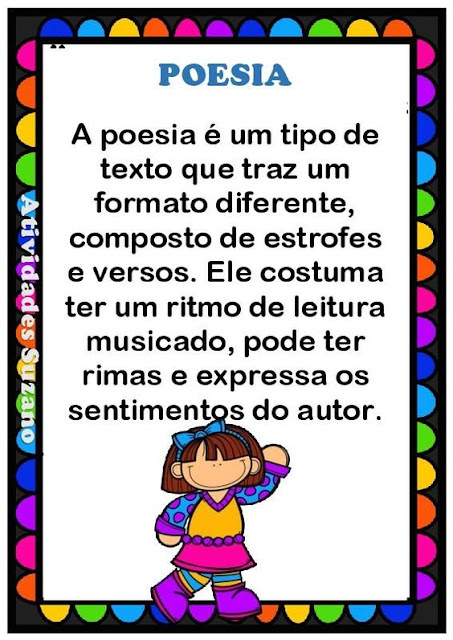 LINHAS ECLÉTICAS: Gêneros textuais para trabalhar com crianças