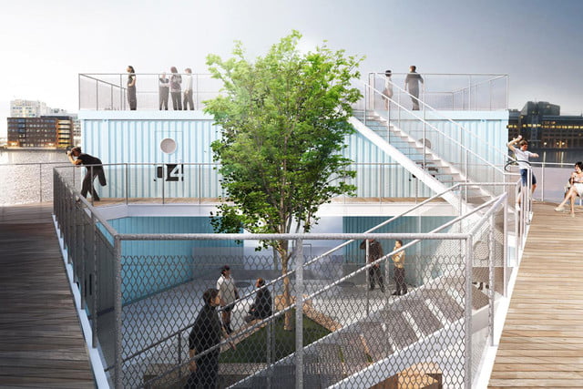 Shipping Container Homes & Buildings: Floating Shipping Container Home ...