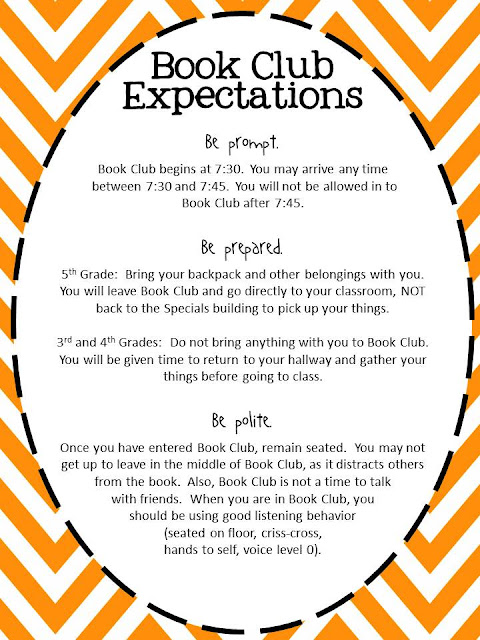 Smithville Elementary Library: Book Club