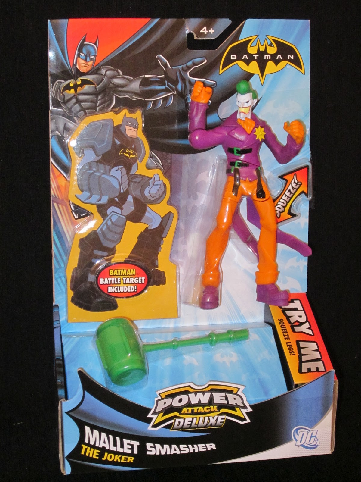 The Toyseum: Batman Power Attack Deluxe - Mallet Smasher THE JOKER