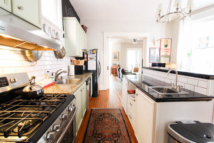 The Reveal: Our Row House Kitchen Renovation is Complete! | 17 Apart