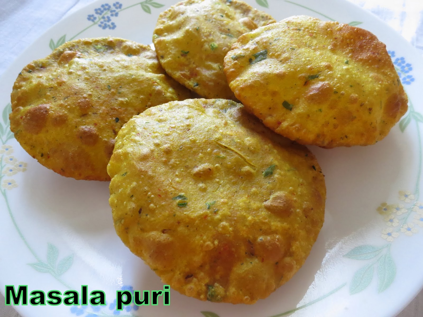 Simply Delicious: Masala Poori