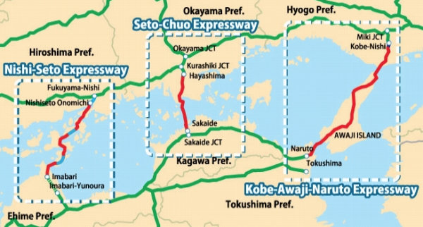 Bridge of the Week: Tokushima Prefecture, Japan Bridges; Bridges across ...