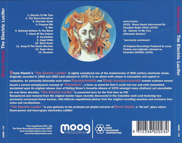 ENTRE MUSICA: BRUCE HAACK - The Electric Lucifer (1970)