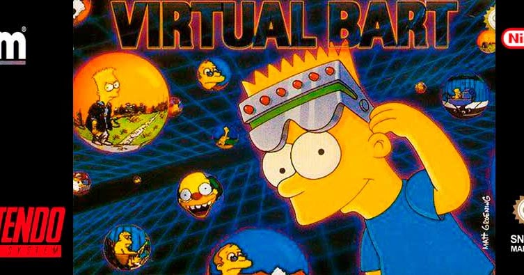 Virtual Bart (SNES) e sua diversificação de jogabilidade - Nintendo Blast