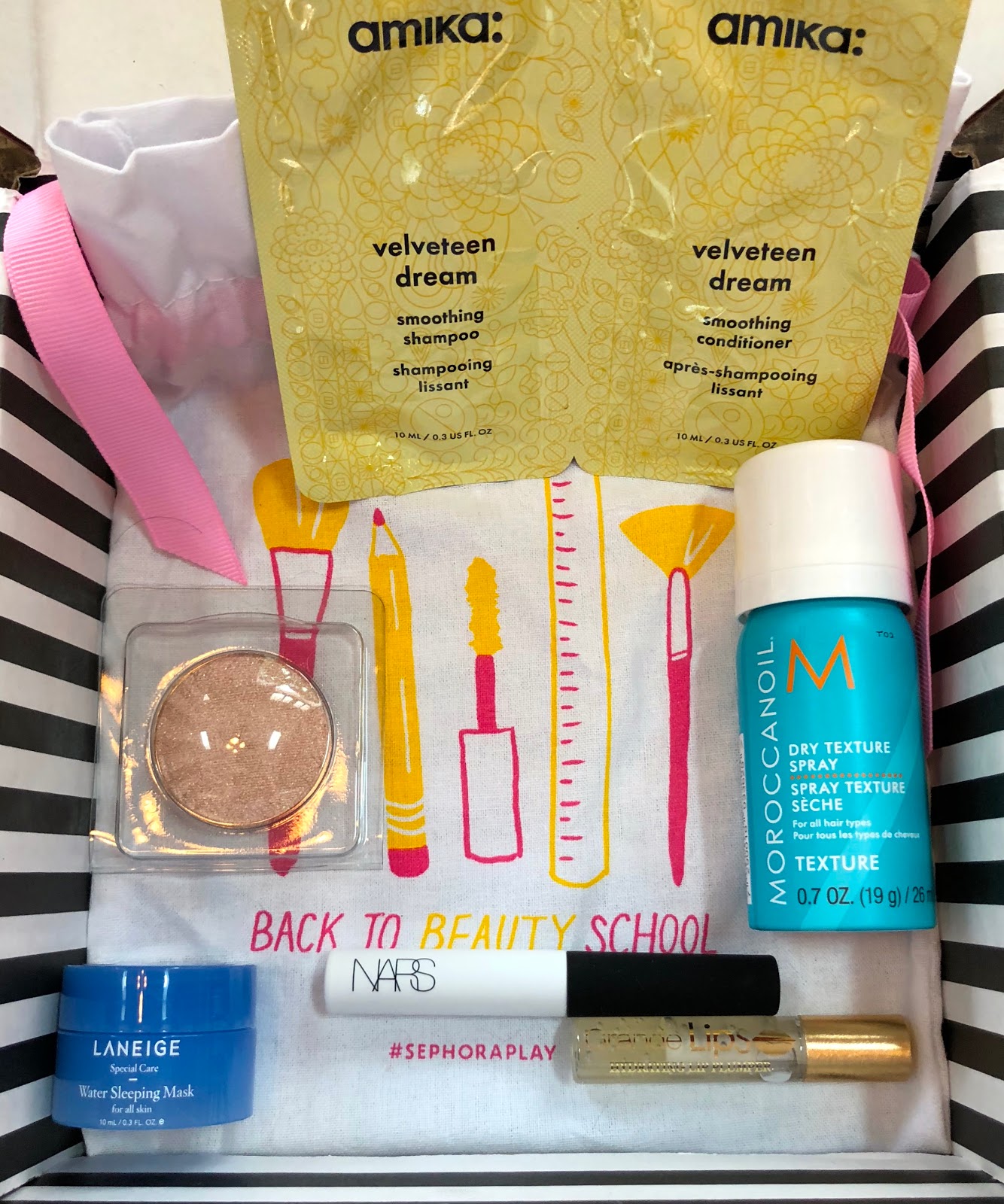 Play! by Sephora Subscription Box Review - August 2018 - Blue Skies for ...